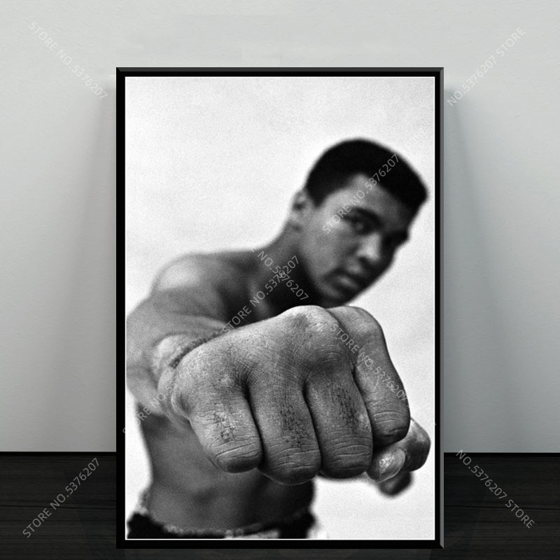 G086-Art-Decor-Muhammad-Ali-Boxing-Legend-Super-Star-Sport-Player-Punch ...